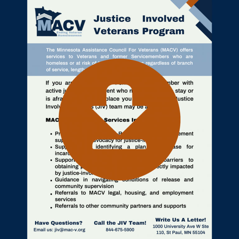 Justice Involved Veteran